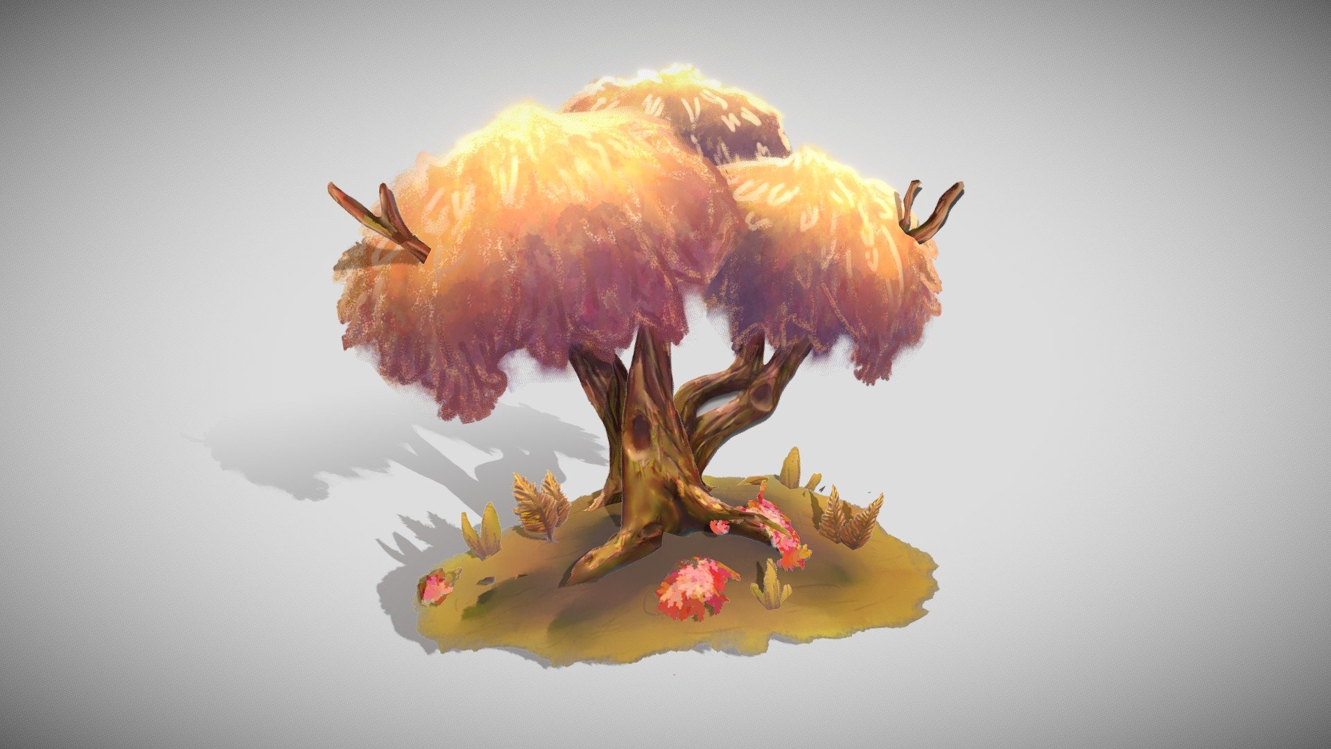 CGMA (Stylized Game Assets) 2.5D Tree Homework - 3D model by Mikomi_3D ...