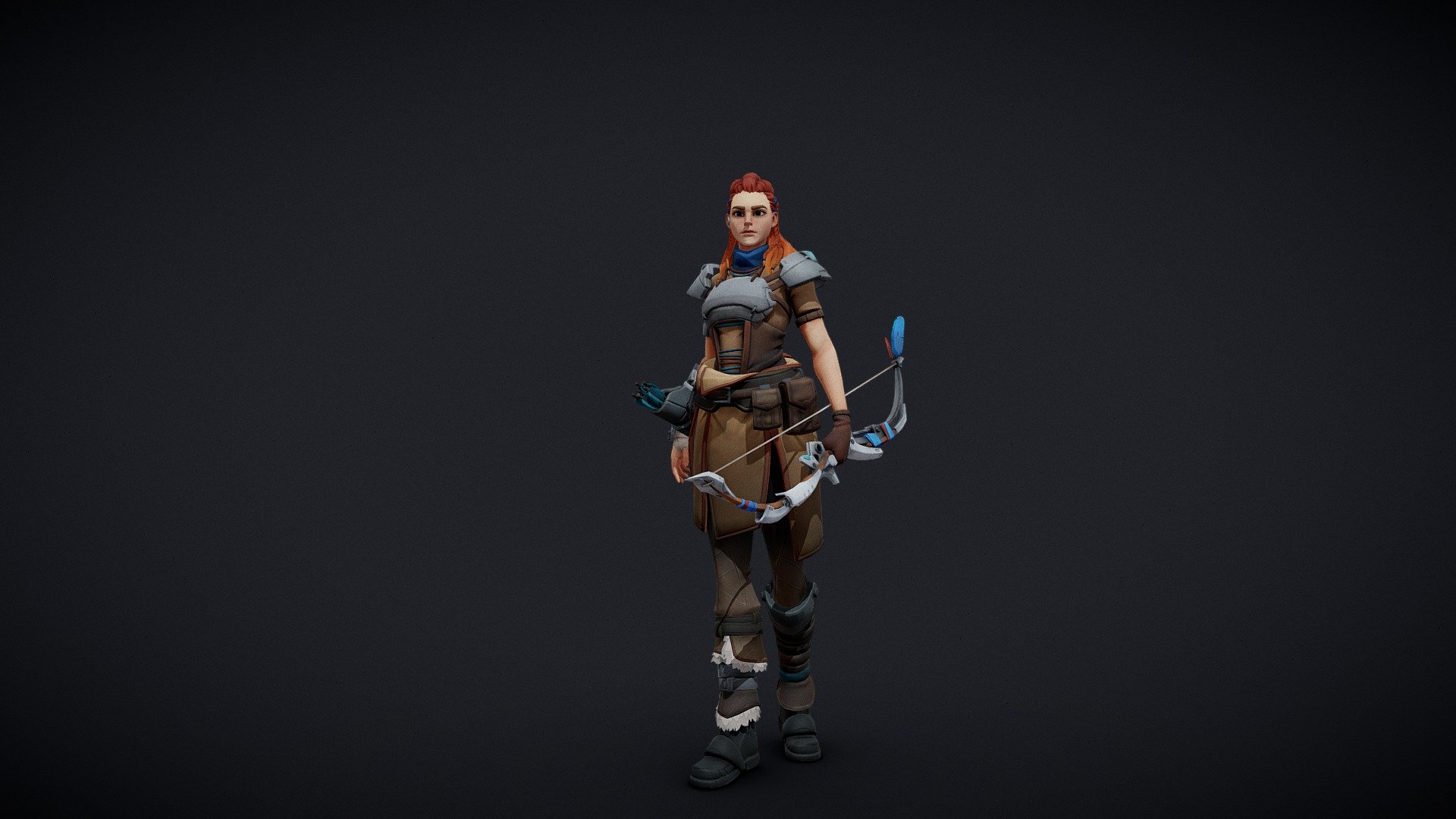 Aloy - Overwatch - Buy Royalty Free 3D model by Kayozz (@sachinkr858895 ...