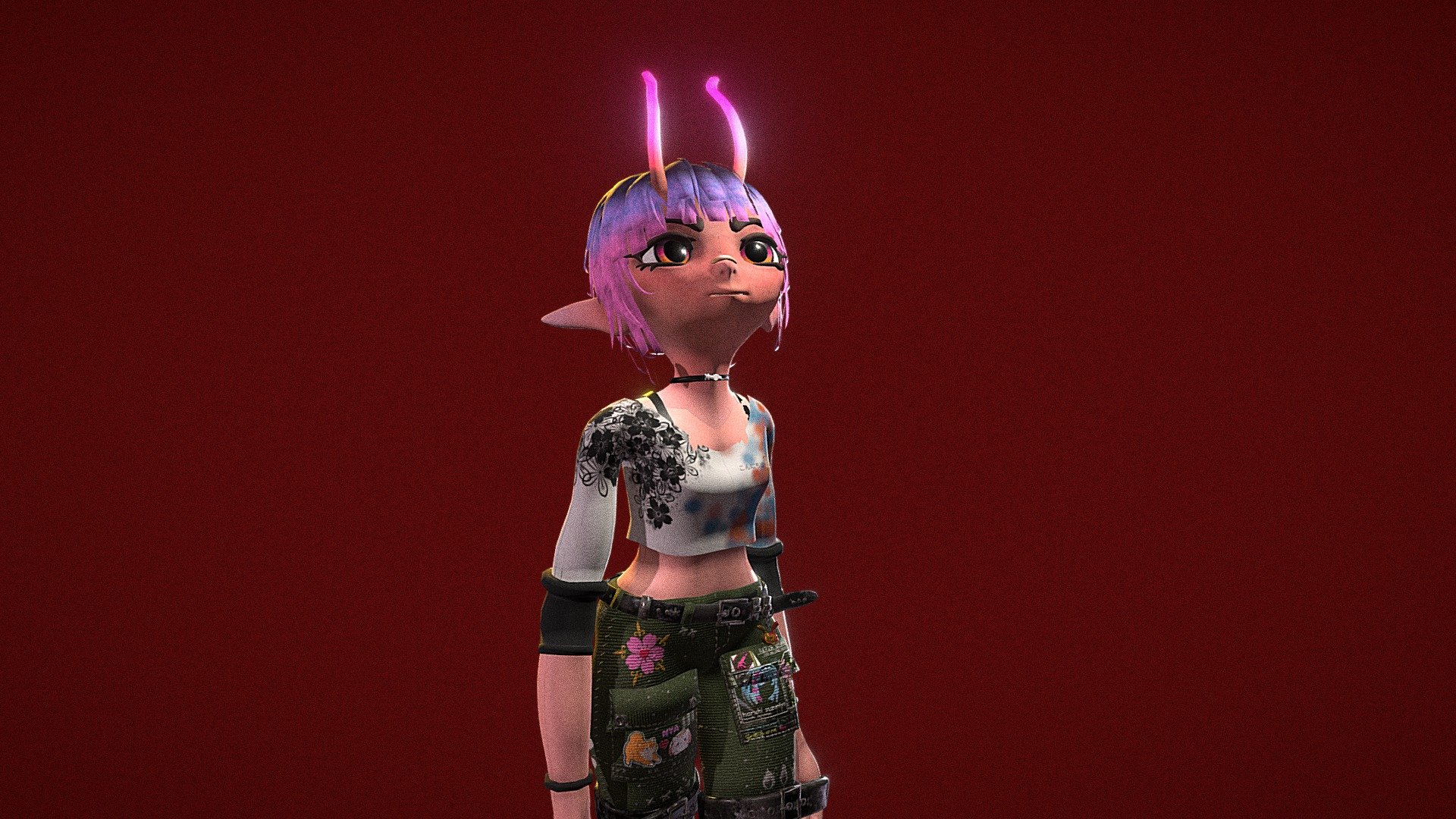 Yotta (Original Character) - Download Free 3D model by Minh Nguyen ...