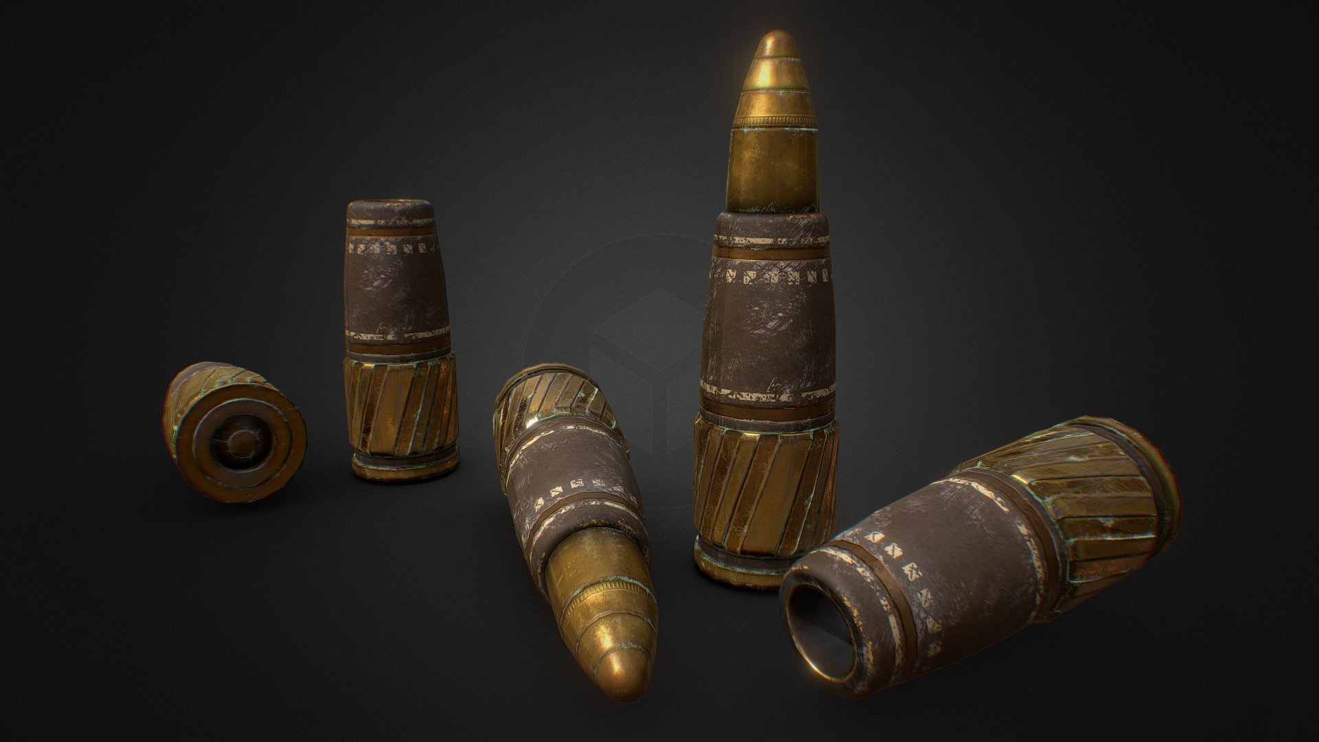 Scifi Bullet - 3D model by Polypix Studios (@polypixcreativecompany ...