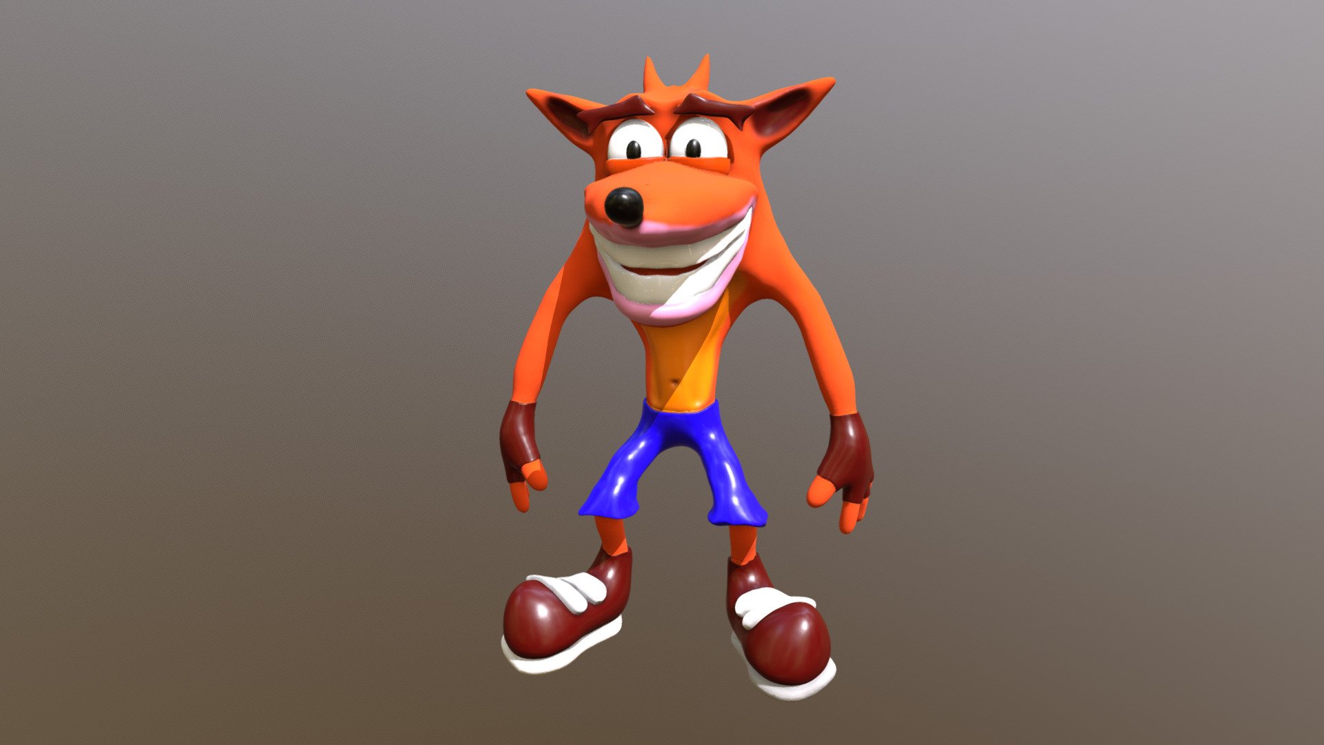 Crash Bandicoot - 3D model by Glewstik [18ff62e] - Sketchfab