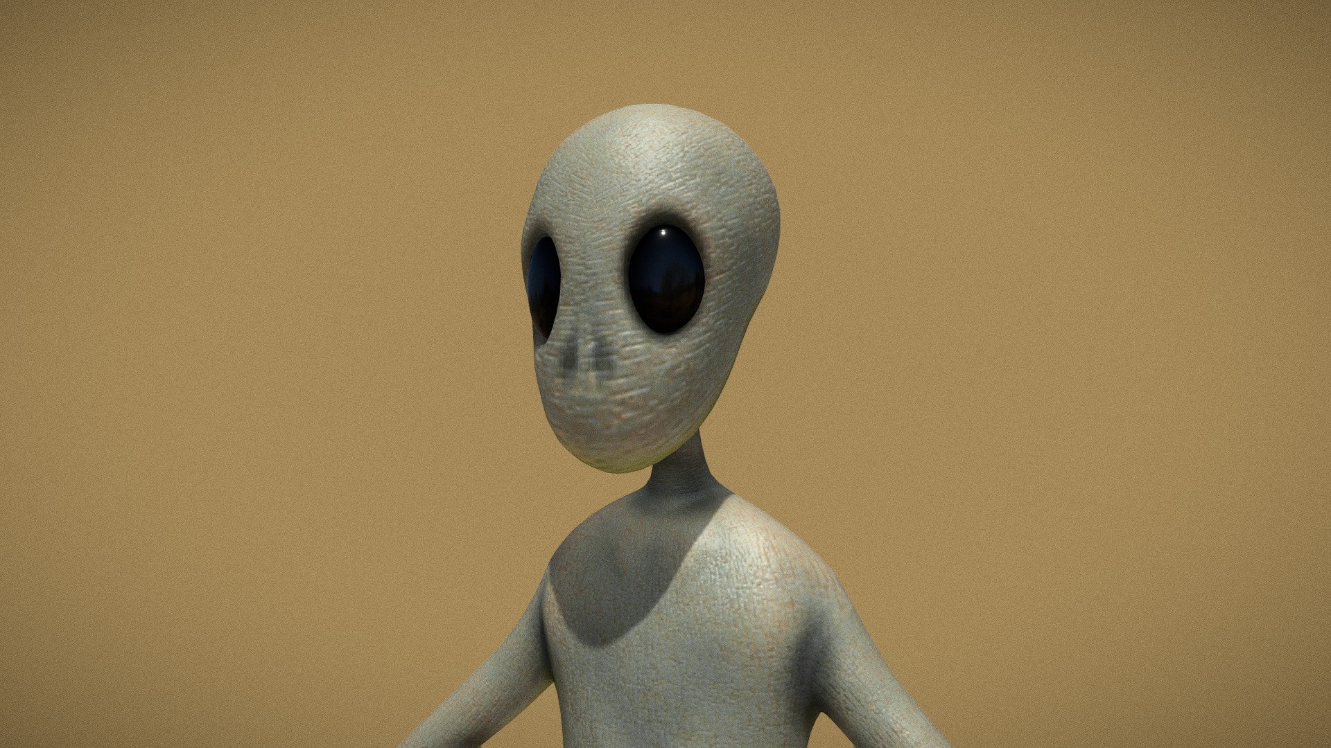 Martian Alien - Download Free 3D model by Moustache_Cat (@moustachecat ...