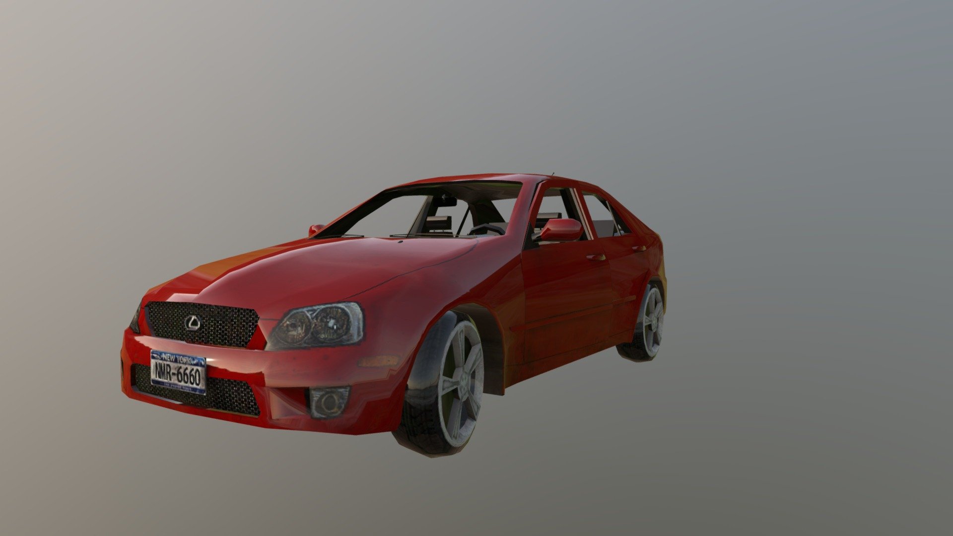 Lexus IS300 Normal No More Hell Room - Download Free 3D model by [Aaron ...