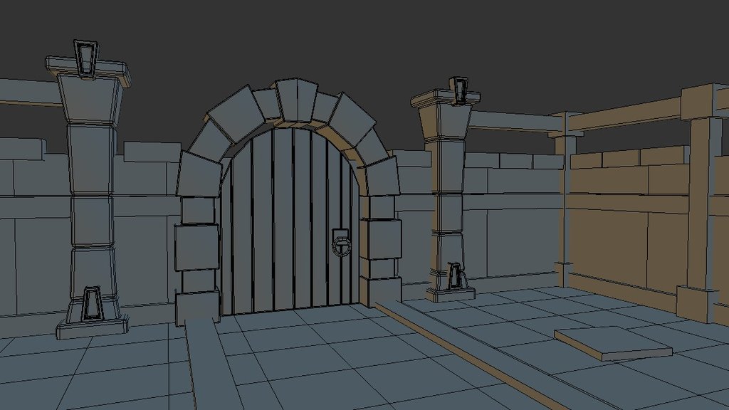 Level 2 Layout Door - Download Free 3D model by Kim Kaurin (@kimkaurin ...