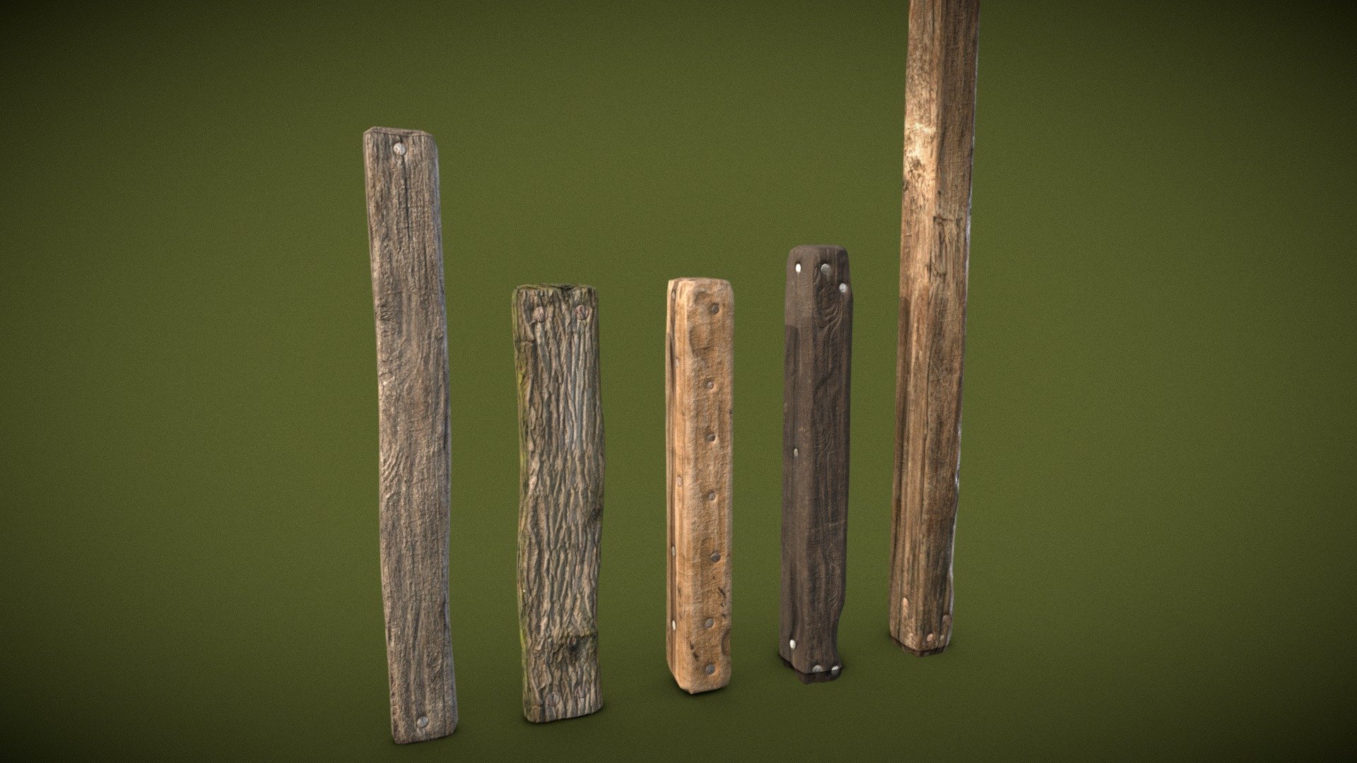 Set of wood Planks - Download Free 3D model by Sousinho [1901d8f ...