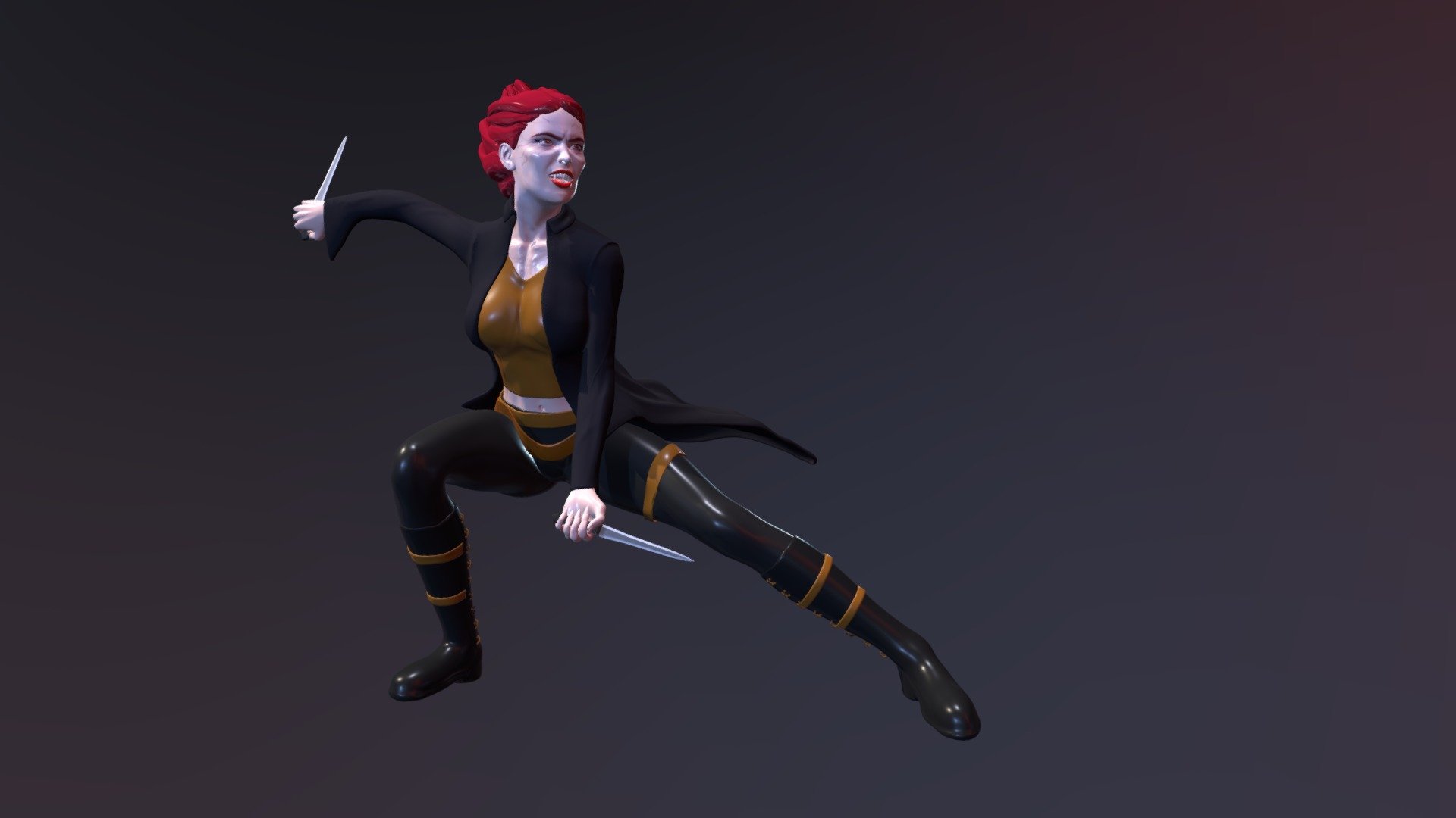 Vampire Rouge - 3D model by angeldart [1902efb] - Sketchfab