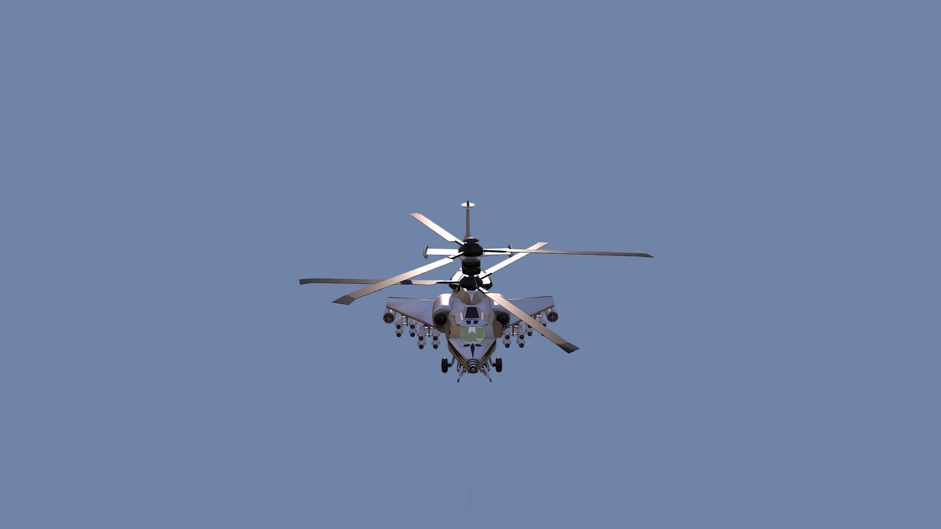 Fantasy Military Helicopter "Arctic Battle Bear" - 3D model by VRVG ...