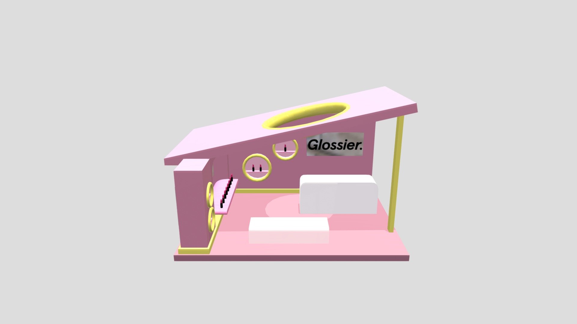 Stand Glossier - Download Free 3D model by sofiang [1906077] - Sketchfab