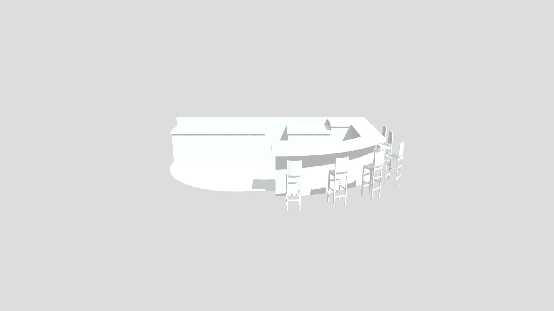 bar table - Download Free 3D model by redkintama1 [1906e18] - Sketchfab