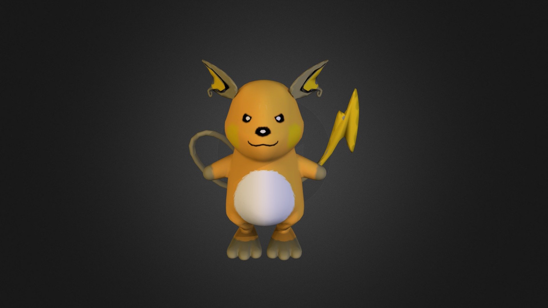 Raichu - 3D model by Ralemao [1907c76] - Sketchfab