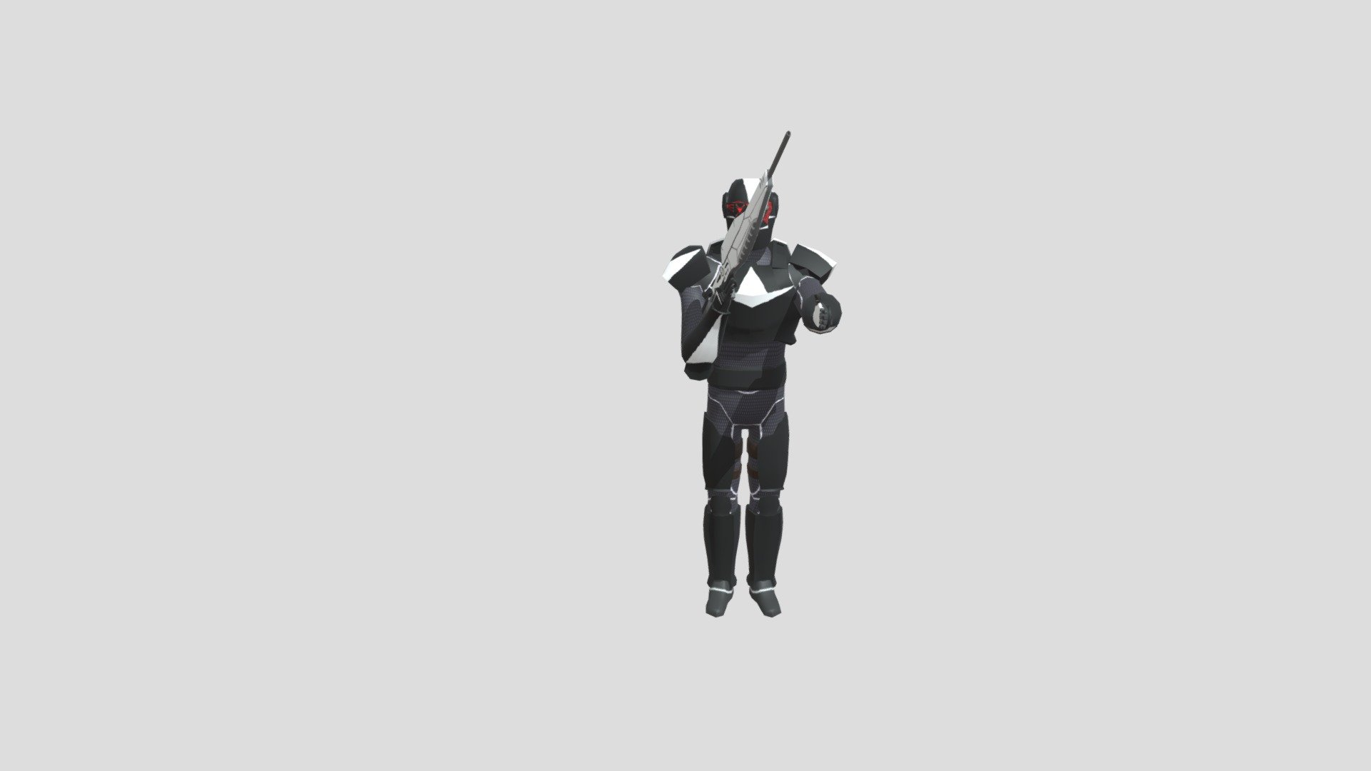 Base Enemy Ranged - 3D model by samuel4soltan [19083fb] - Sketchfab