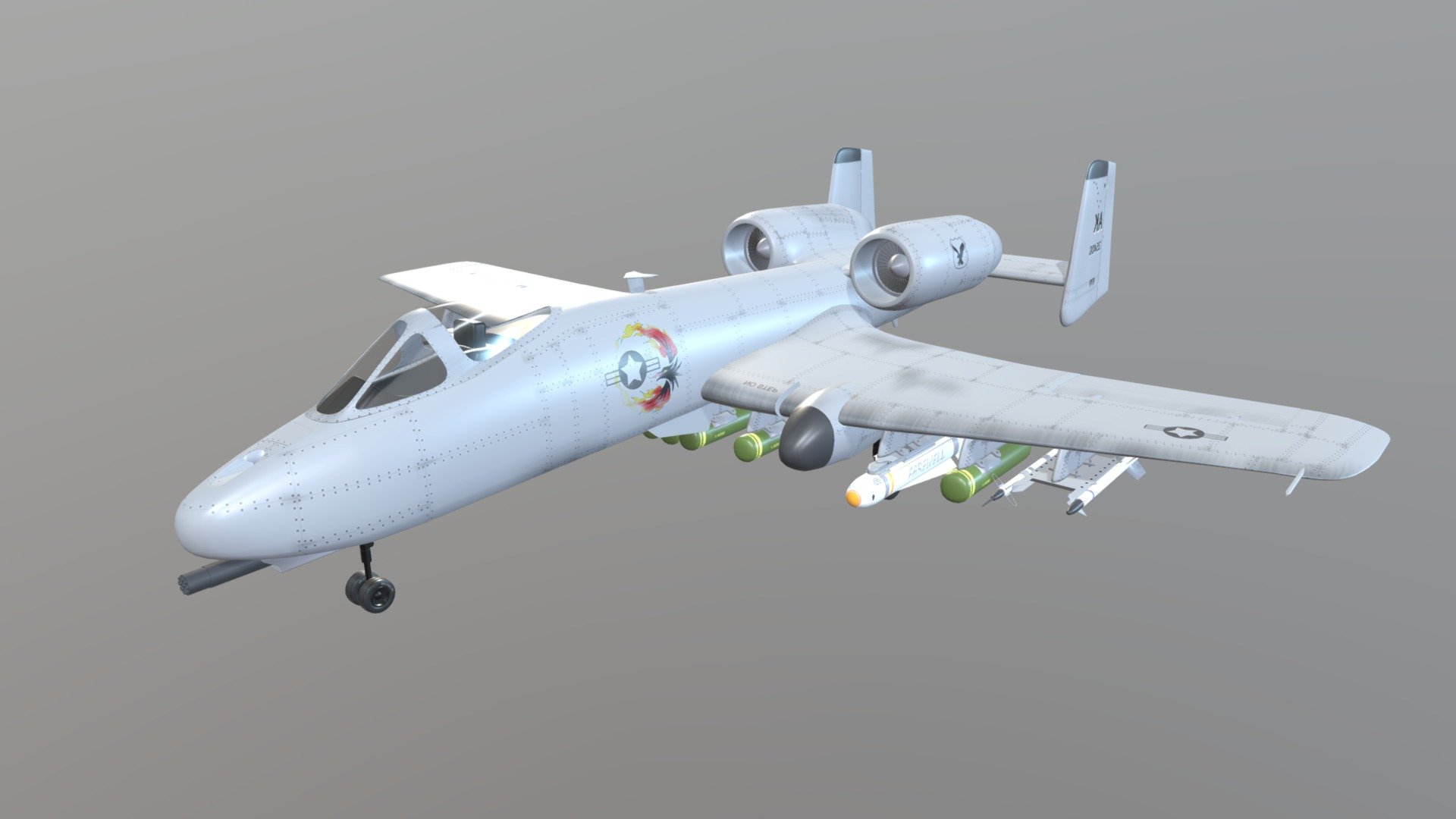 Fighter Jet - Download Free 3D model by Chenchanchong [1908fe5] - Sketchfab