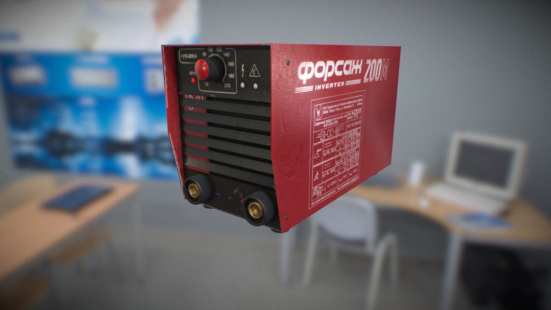 Inverter welding machine - 3D model by deep_sorow [1909b2c] - Sketchfab