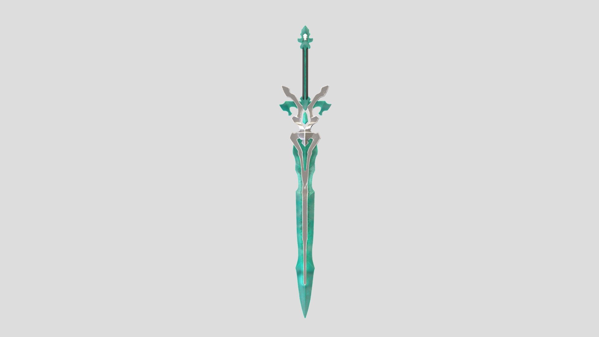 Green Magic Sword - Buy Royalty Free 3D model by Michael Martin Bedmar ...