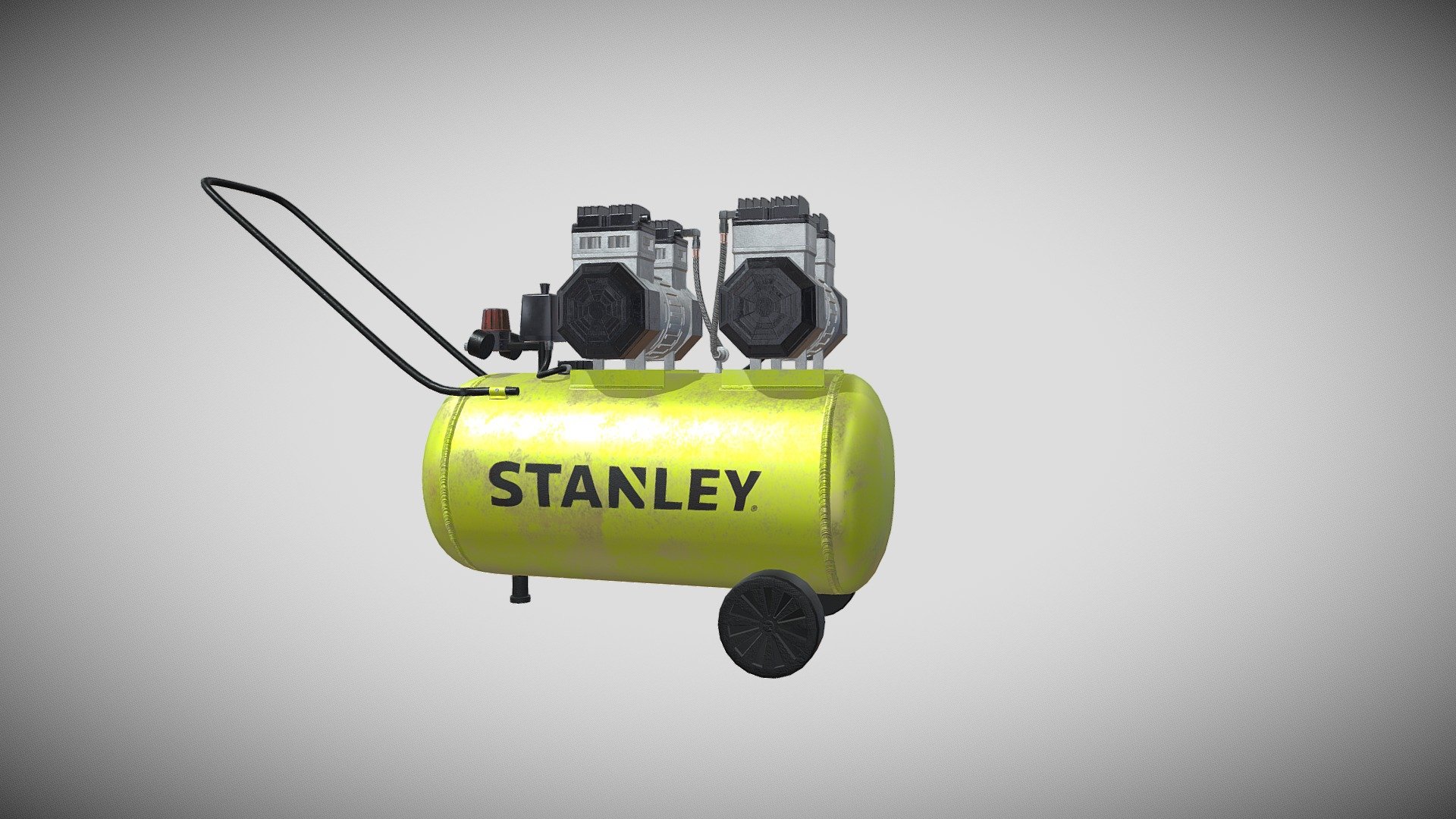 Compressor Stanley - 3D model by Ciucaroiu [190b585] - Sketchfab