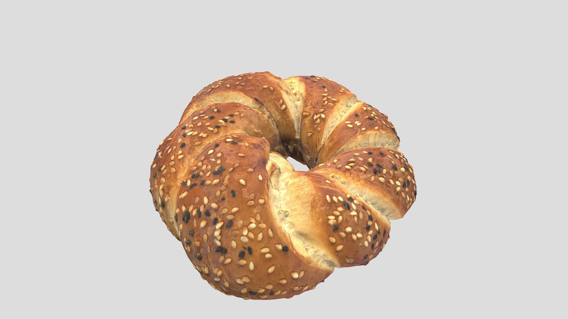 Bagel - 3D model by AvivTishler (@avivti) [190b99e] - Sketchfab