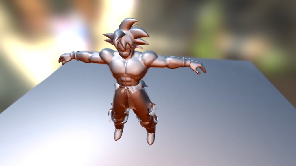 GOKU 3D - 3D model by BryBrySWG [190be8a] - Sketchfab