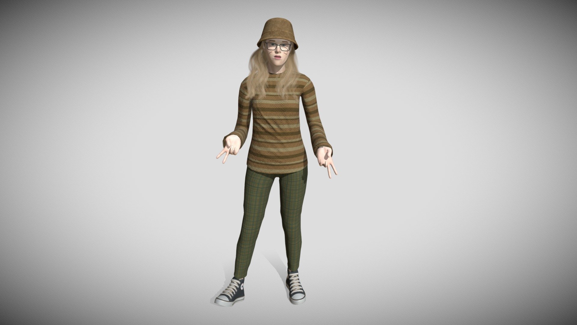 LADY - 3D model by Marlon.Atamari.Llosa [190bf56] - Sketchfab