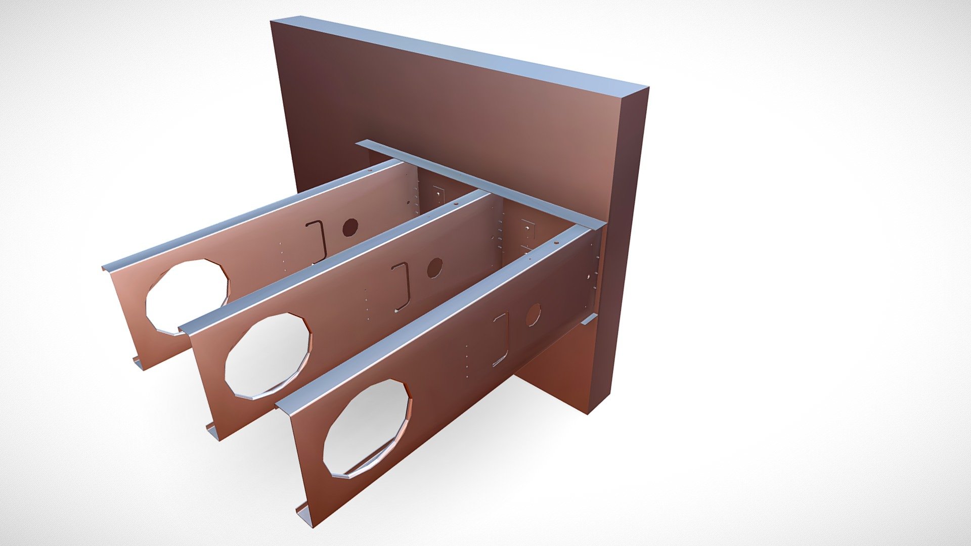 C-Span System with Concrete Wall - 3D model by C-Span (@flowcre8tive ...