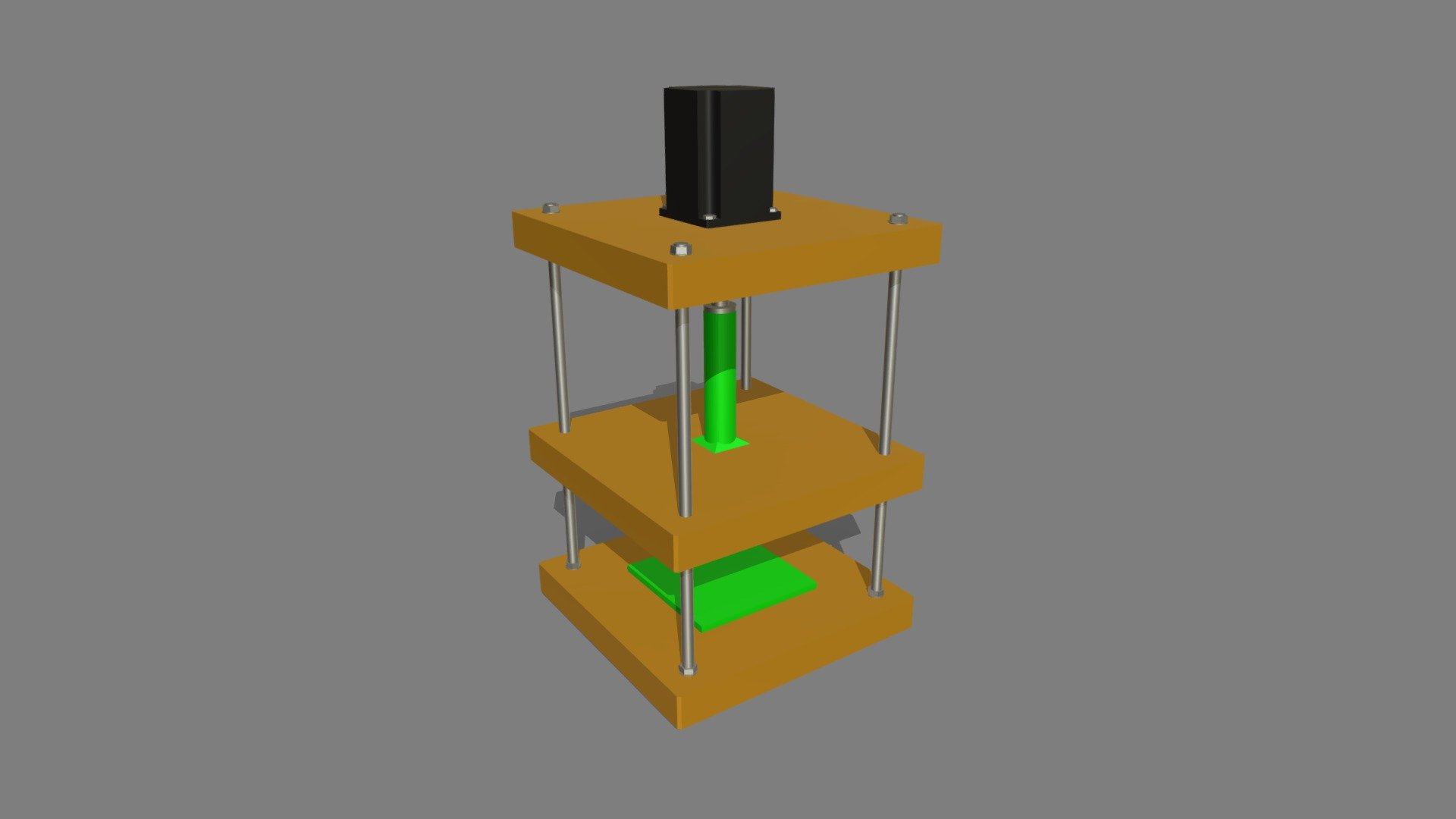 Press Machine - 3D model by miguel.beckers [190cb7e] - Sketchfab