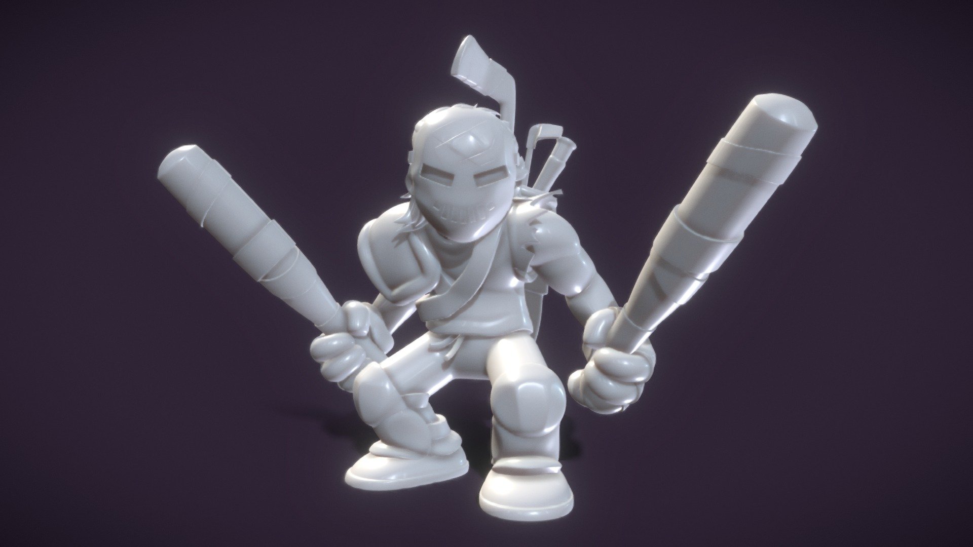 Casey Jones - 3D model by Roddy the Body (@roddy_the_body) [190ce74 ...
