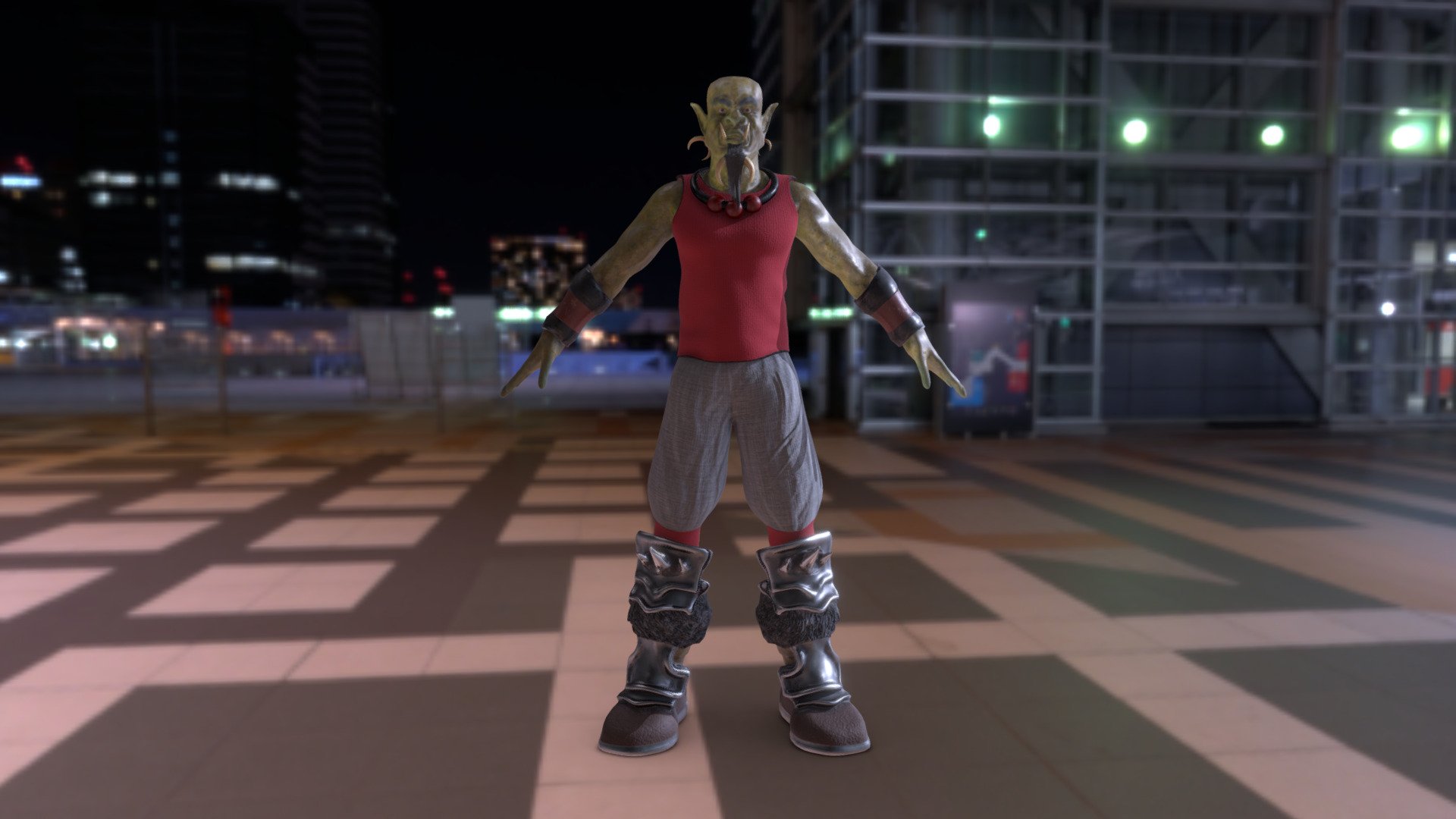 Modern Orc - 3D model by Ruffensteint [190dfc4] - Sketchfab