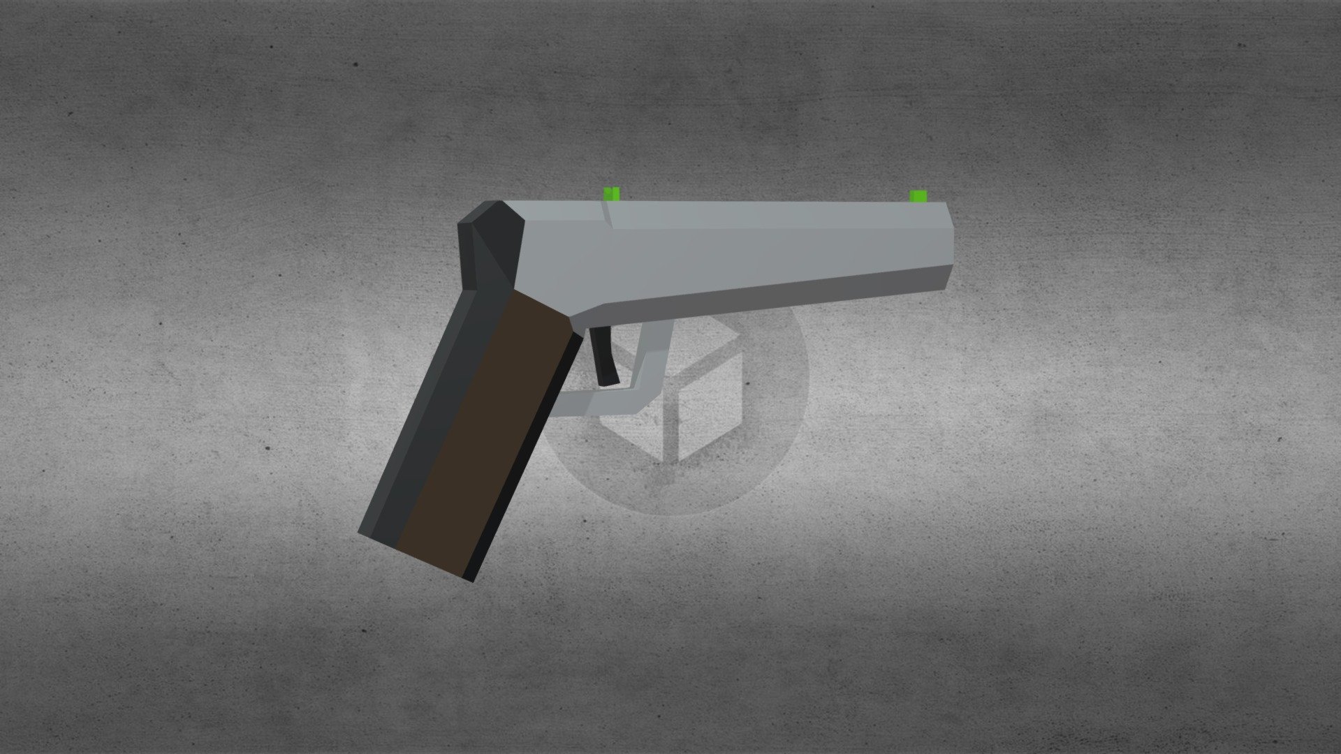 LowPoly Gun - Download Free 3D model by AlperBora [190e93f] - Sketchfab