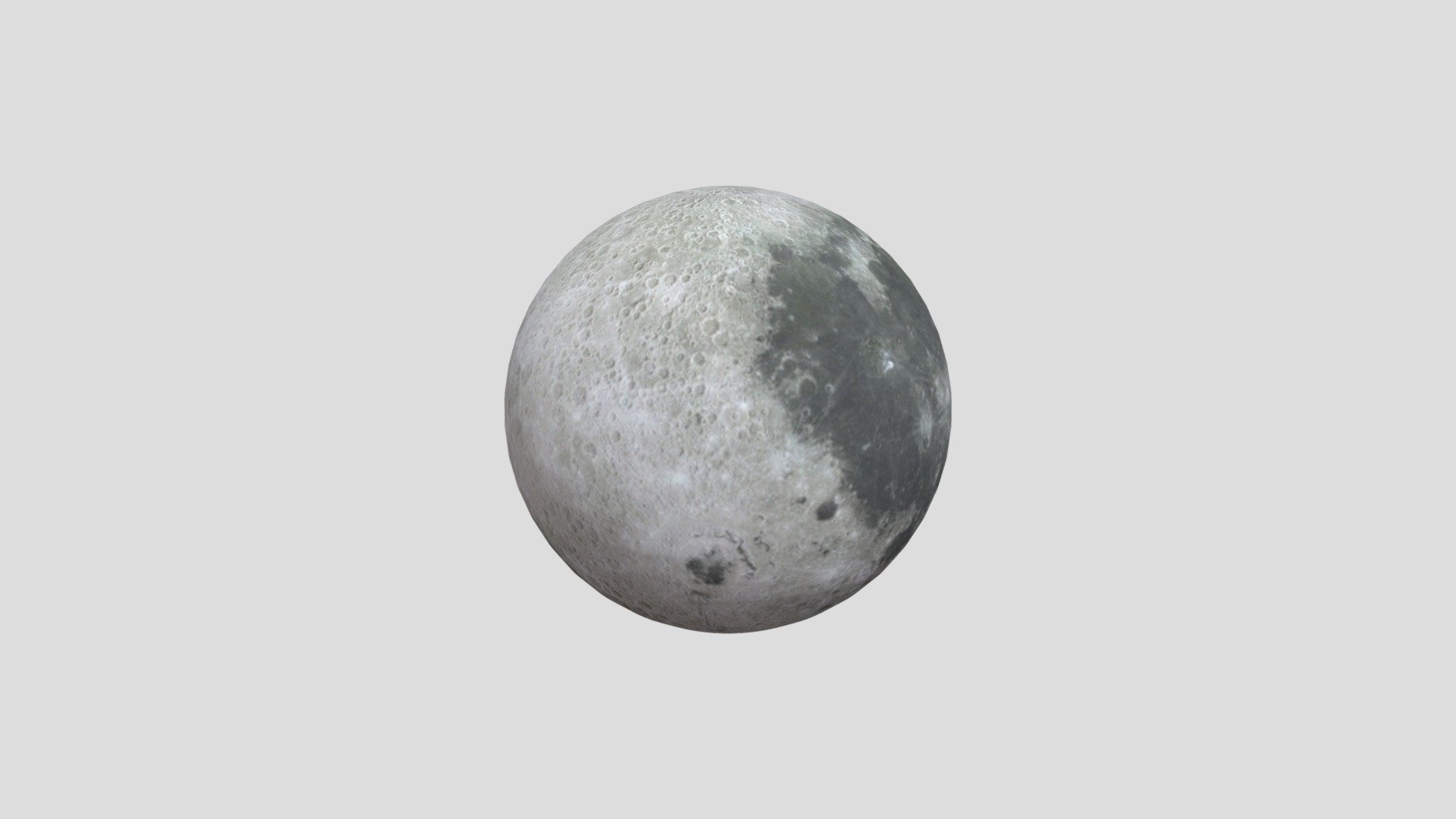 moon - Download Free 3D model by 410737109 [19101cb] - Sketchfab