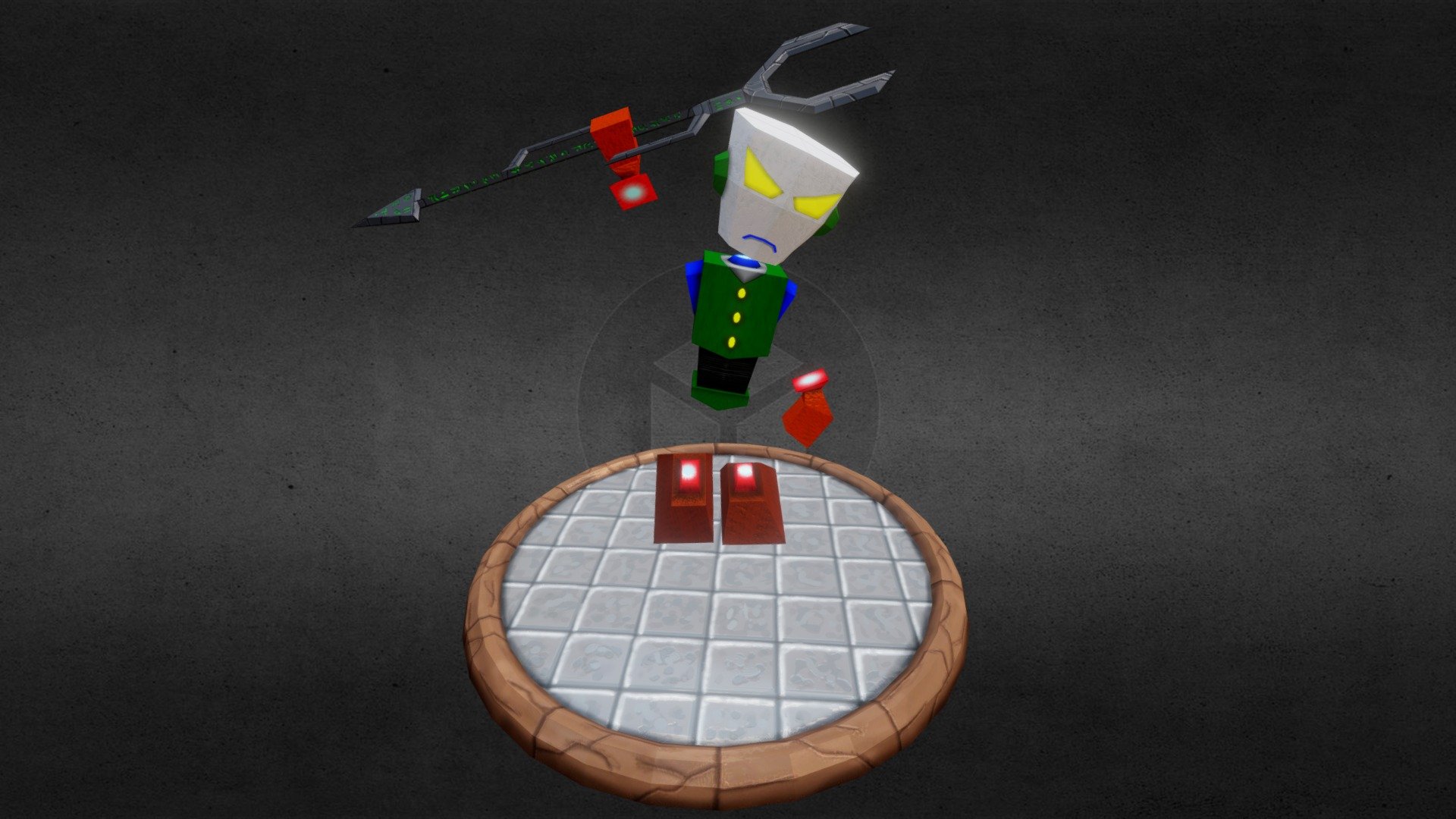 Robot Wizard - 3D model by DSArt3D [19124a1] - Sketchfab