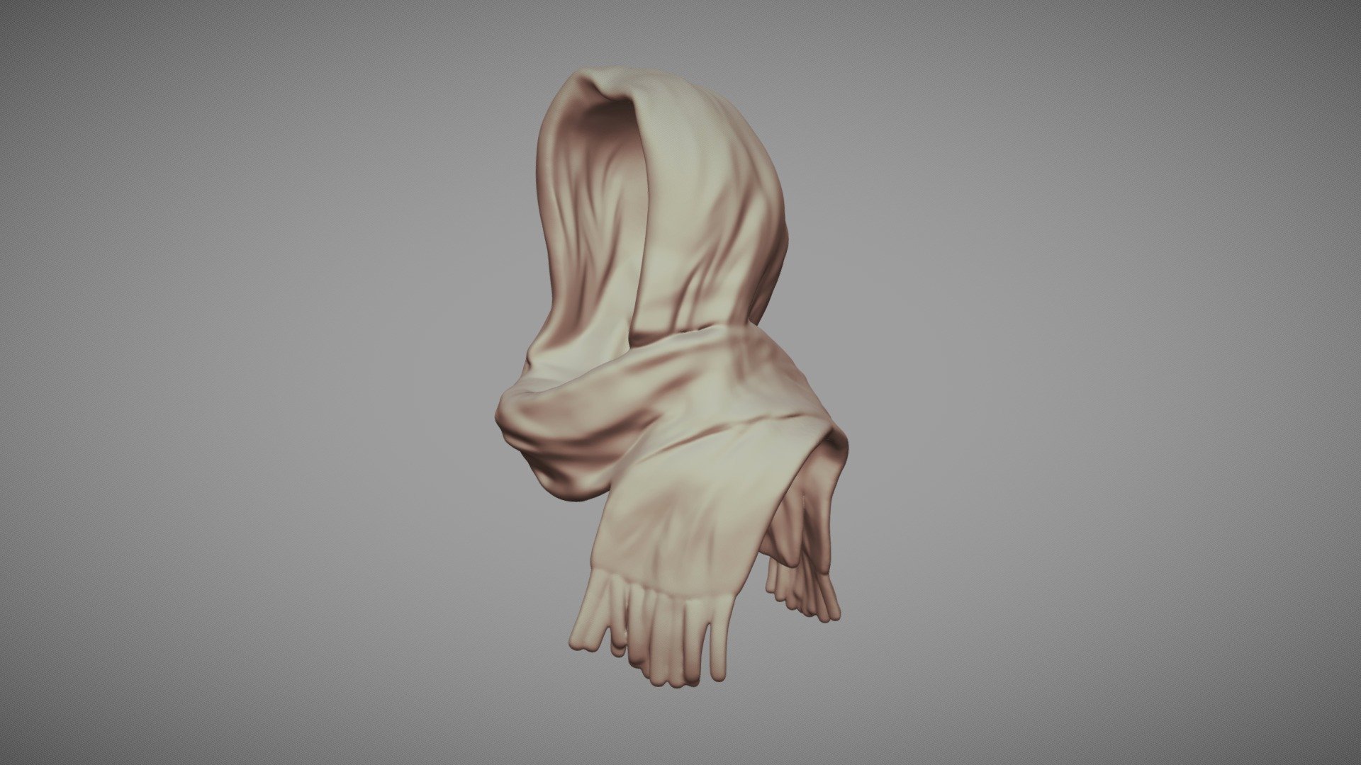 Scarf for 3d Printable Character 16 - Buy Royalty Free 3D model by ...