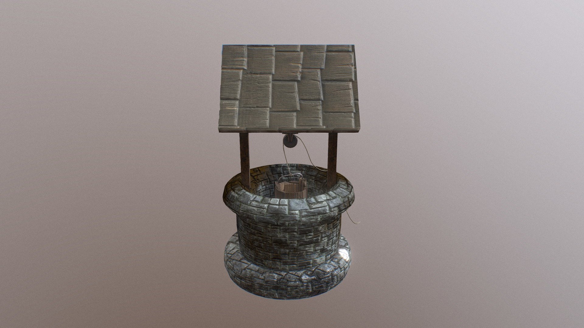 Old Medieval Well - 3D model by 3DLavender [19143b3] - Sketchfab