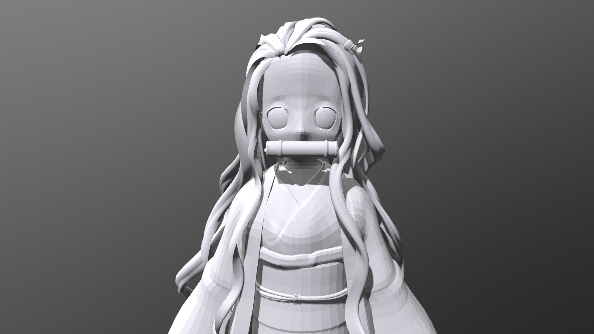 Nezuko - 3D model by seaotterbaby [191460a] - Sketchfab