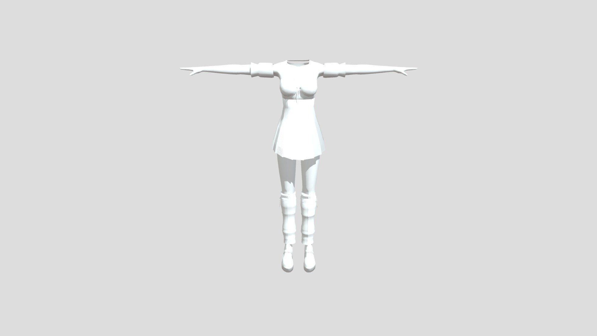 yandere simulator dress - Download Free 3D model by Desdev ...