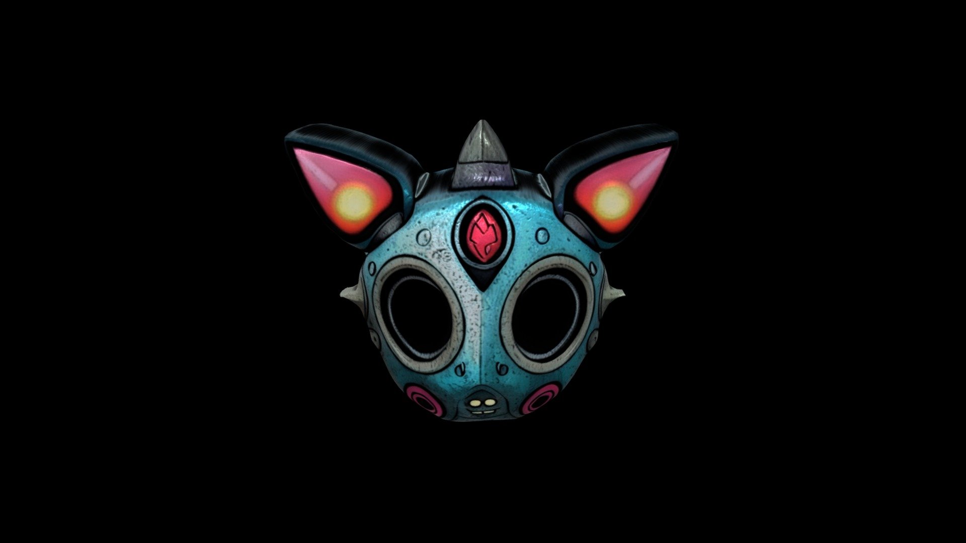 Happy Mask 85 - Download Free 3D model by klrxyz [191509a] - Sketchfab