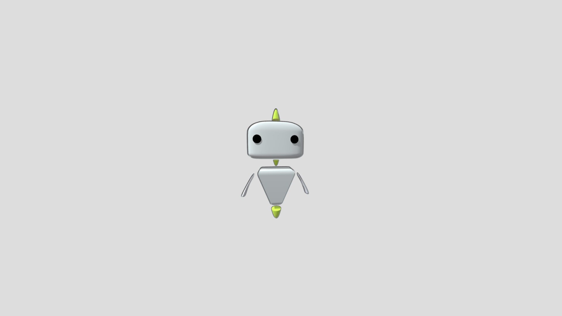 Cute Robot - 3D model by 4N5VV3R [191712c] - Sketchfab