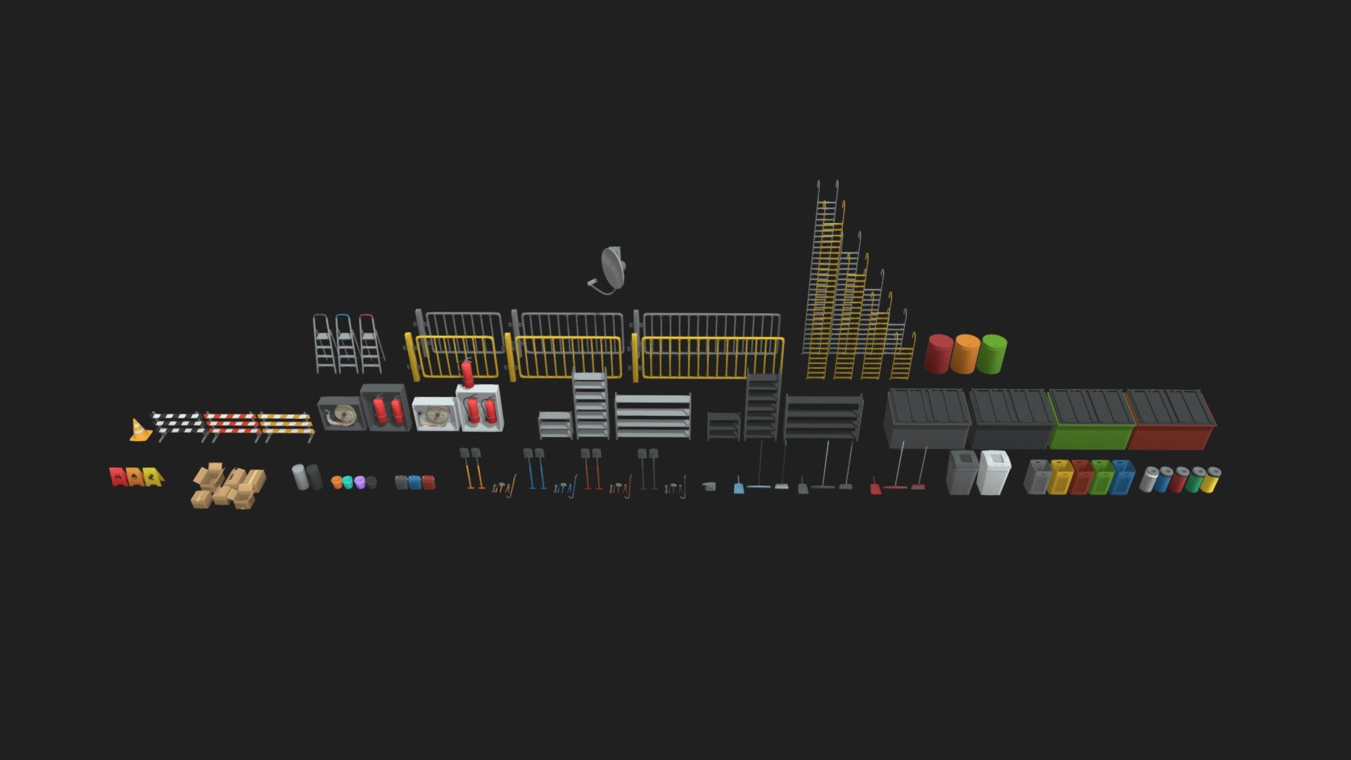 Casual Warehouse Pack - 3D model by Karolline Mac (@karollinemac ...