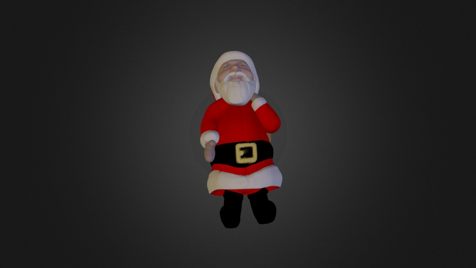 Santa Model Print-1 - 3D model by sirinbaba [1917bc6] - Sketchfab