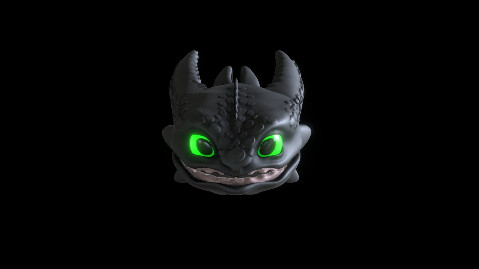 Toothless - Download Free 3D model by KarolinaP [19188df] - Sketchfab