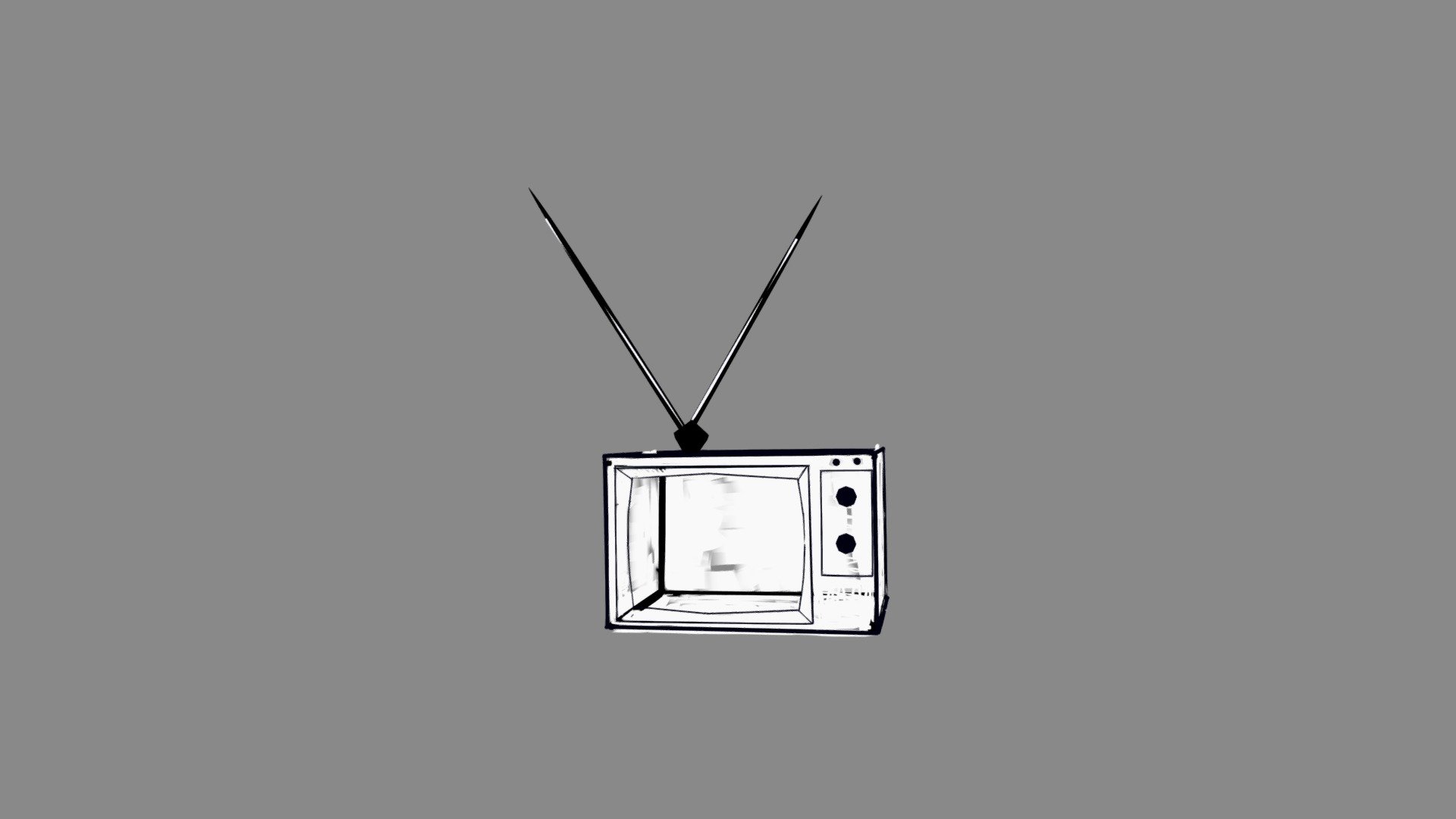 Television - TV - Download Free 3D model by ulob91 [1918d46] - Sketchfab
