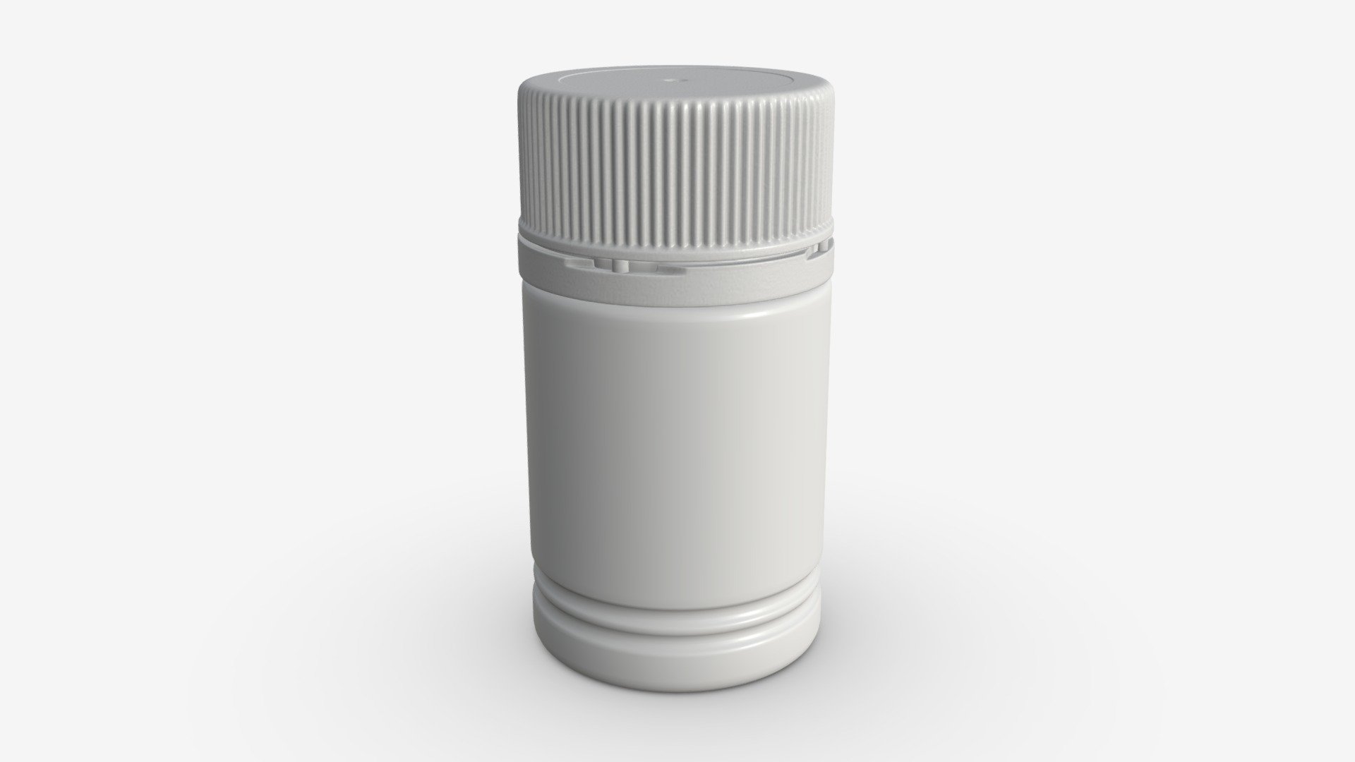 Plastic Pill Bottle Mockup - Buy Royalty Free 3D model by HQ3DMOD ...