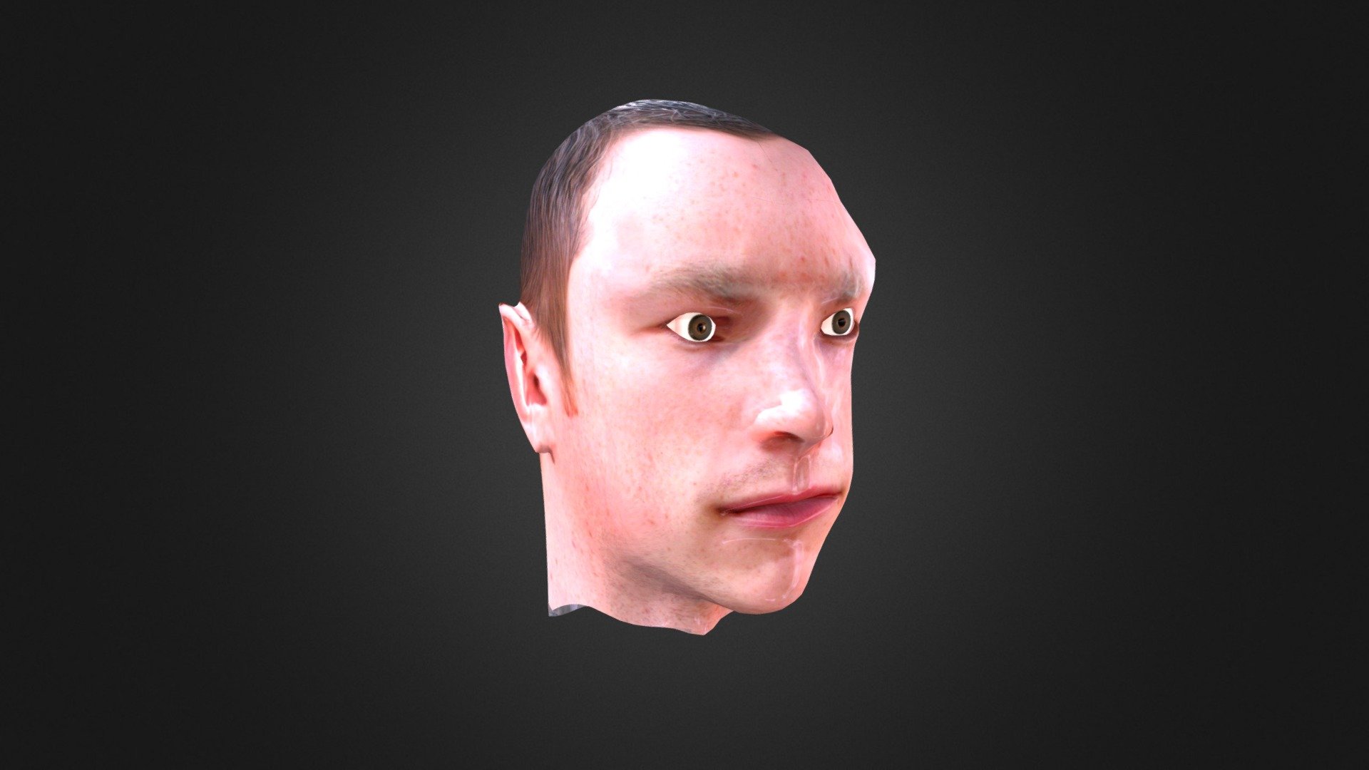 Face - Modelling + Texture aplication - 3D model by Thomas Eduardo ...