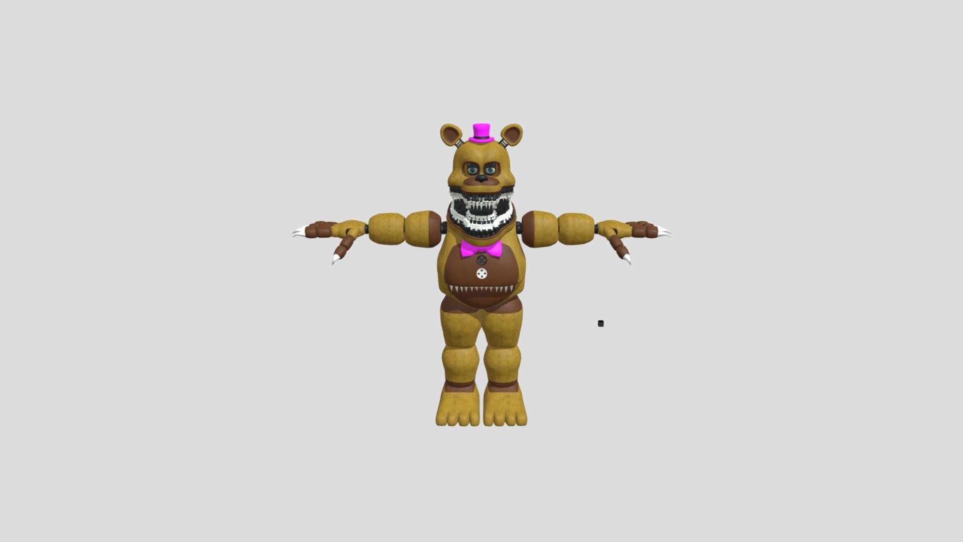 Unnightmare Fredbear - Download Free 3D model by dwall8611 [19196b9 ...