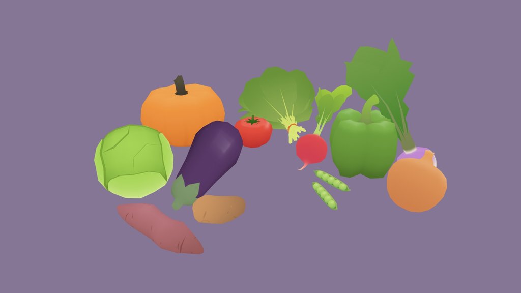 kawaii - A 3D model collection by yukiharu3064 - Sketchfab