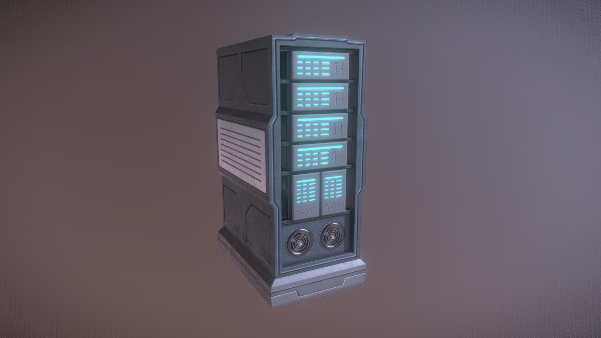 Sci Fi Server Rack - Buy Royalty Free 3D model by captainapoc [1919958 ...