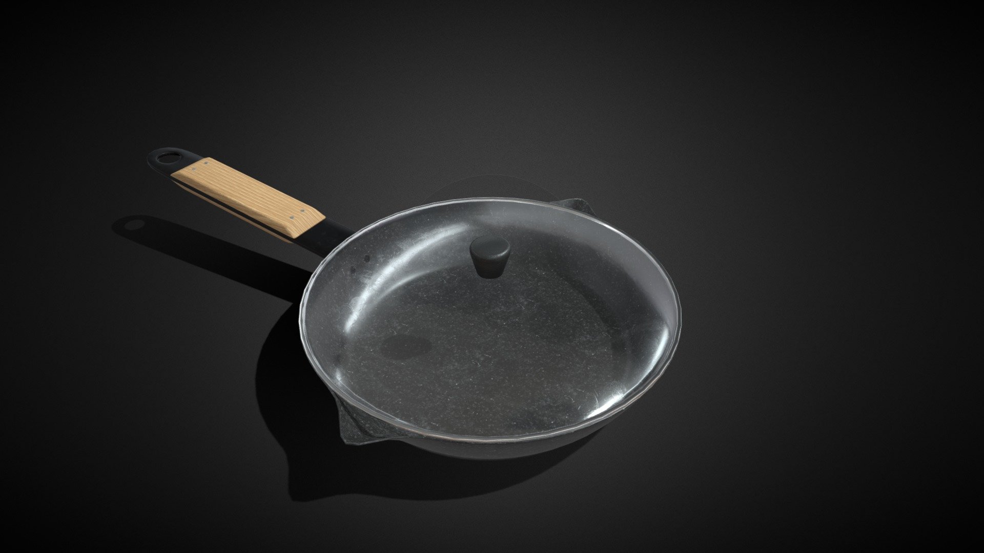 Cooking Pan - 3D model by Toss90 [191a449] - Sketchfab