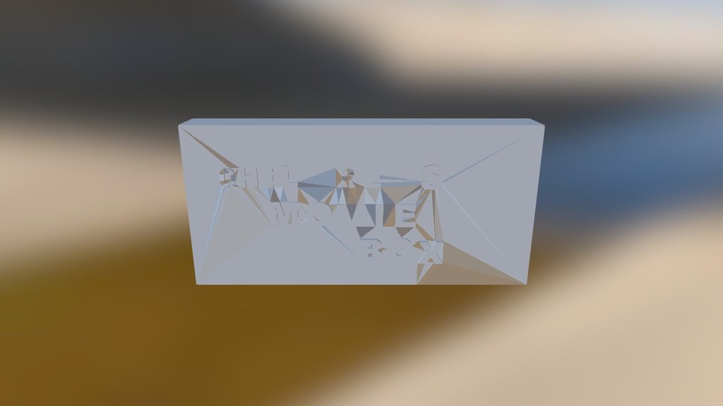 Children's Movie Box 3D Perspective - Download Free 3D model by ...