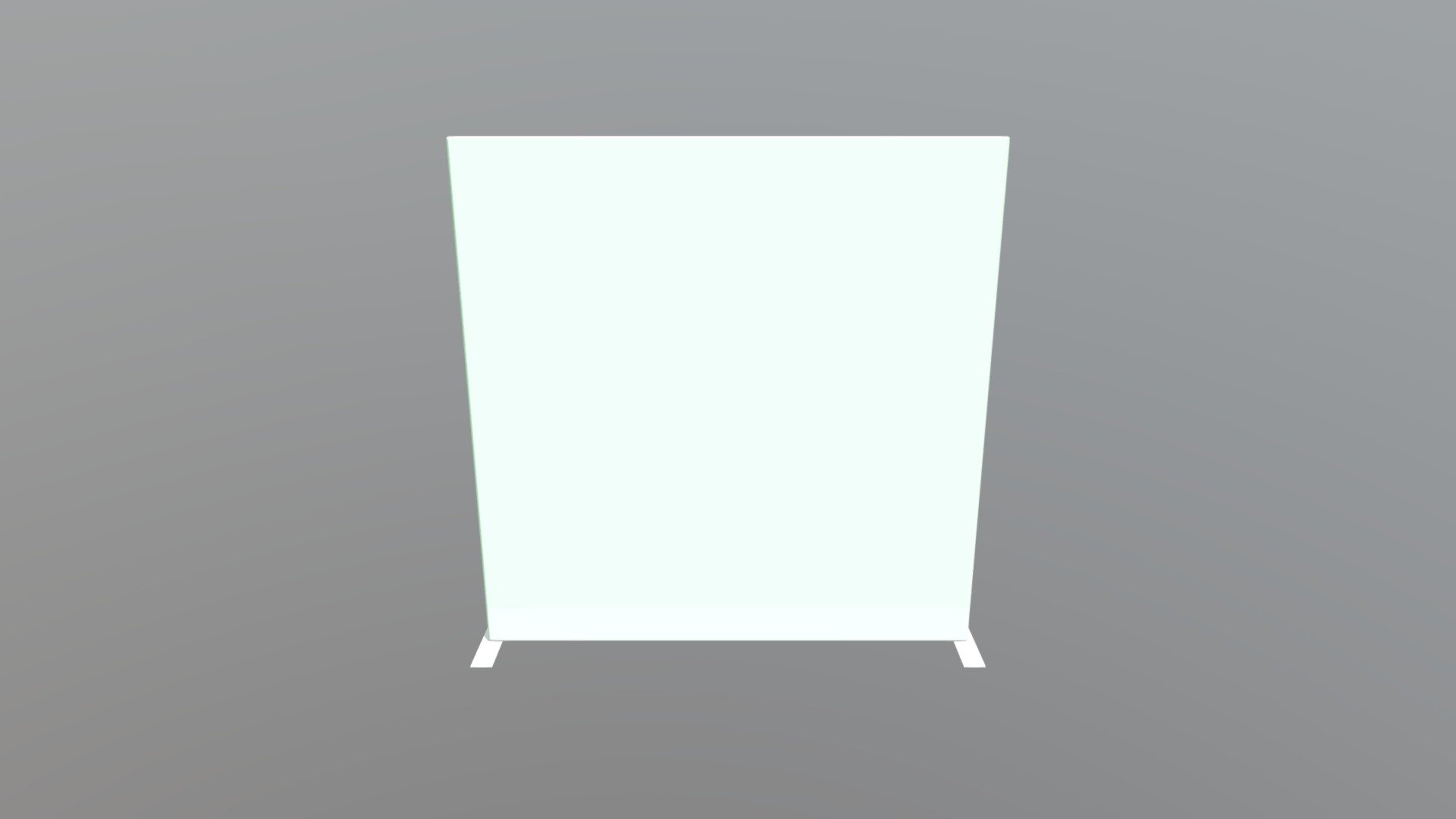 8'x8' Formulate Master 8S Straight Fabric Wall - Download Free 3D model ...