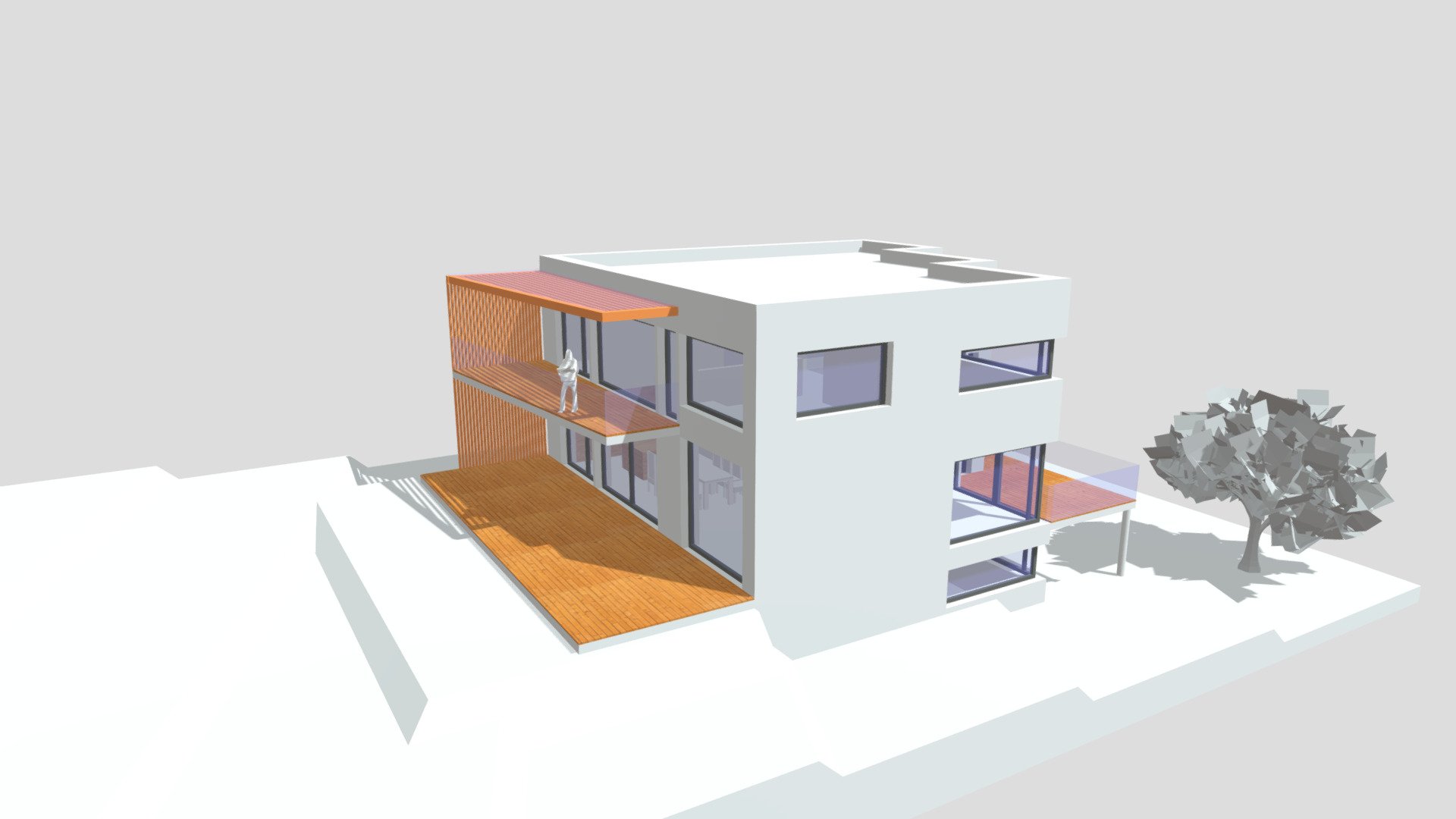 Haus B V8 - 3D model by kupa_architekten [191cbcc] - Sketchfab