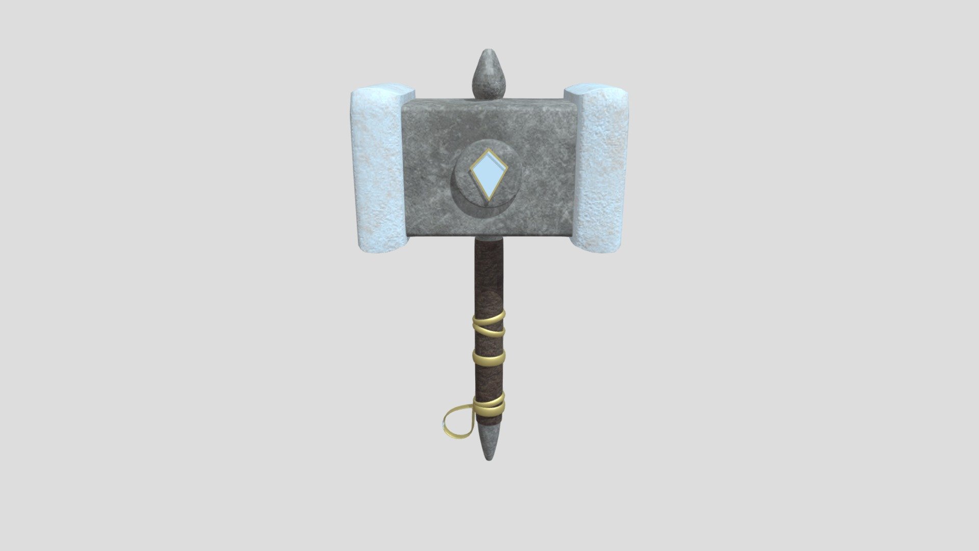 Ice Hammer - 3D model by Grace (@GraceAnnArt) [191f637] - Sketchfab