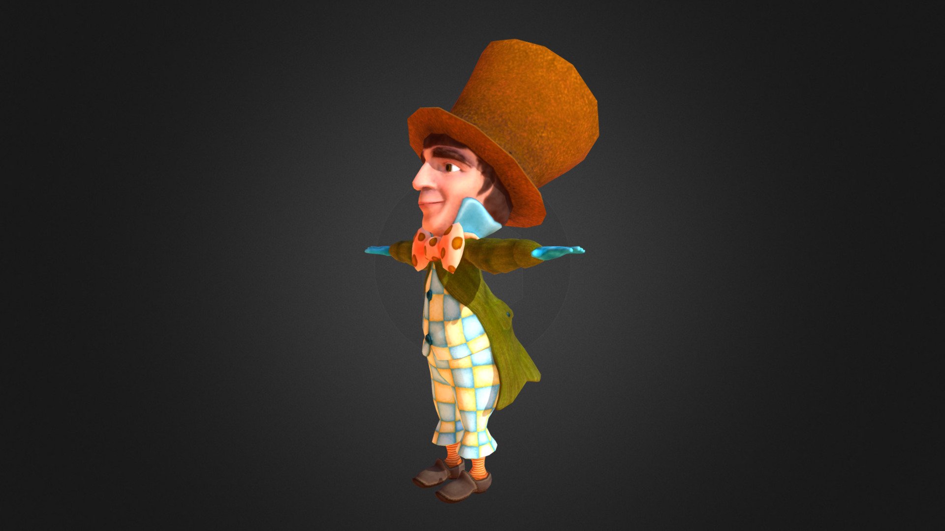 Mad Hatter - 3D model by paoletti.lc [1920bcb] - Sketchfab